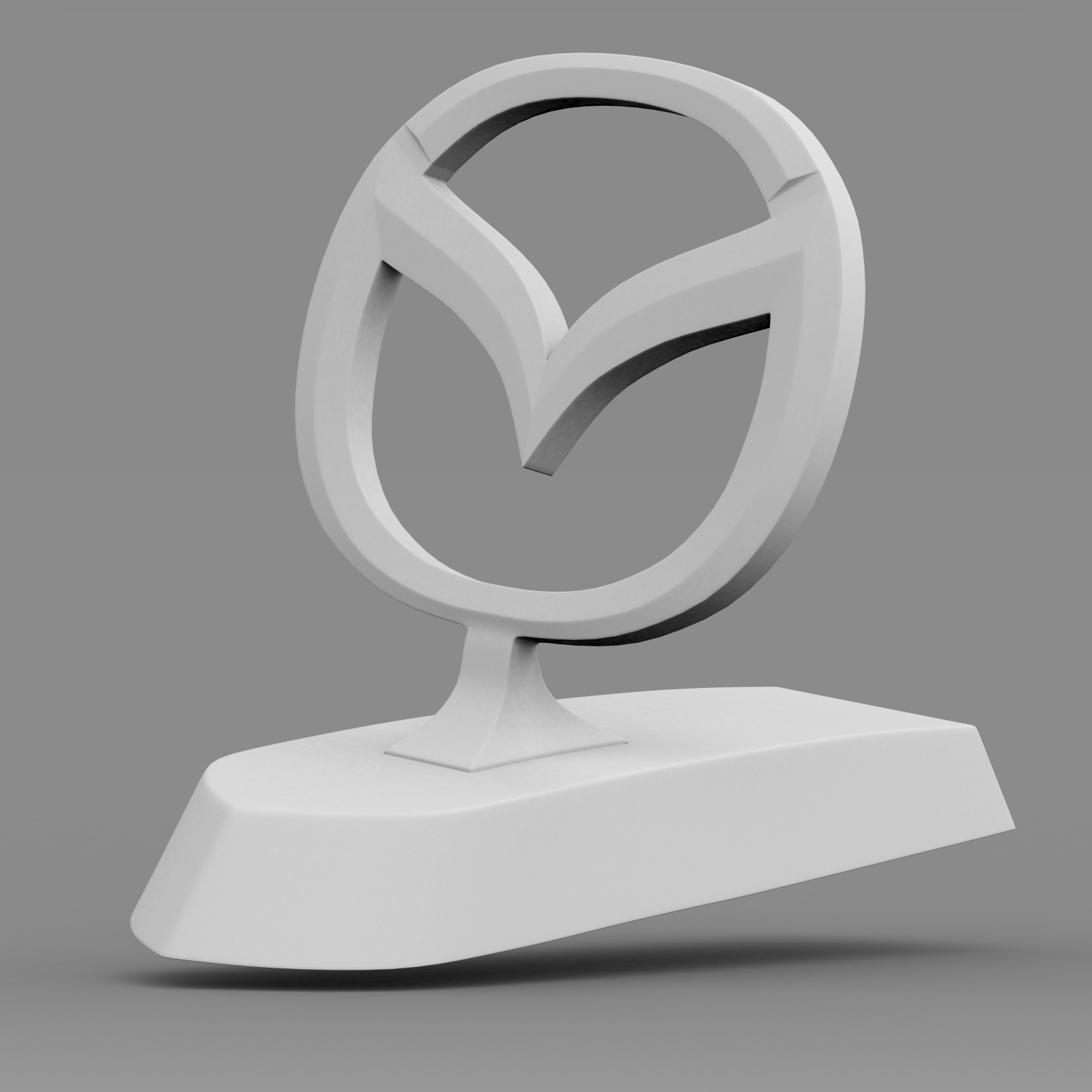 STL file mazda logo 2 🚗 (OBJ)・Model to download and 3D print・Cults
