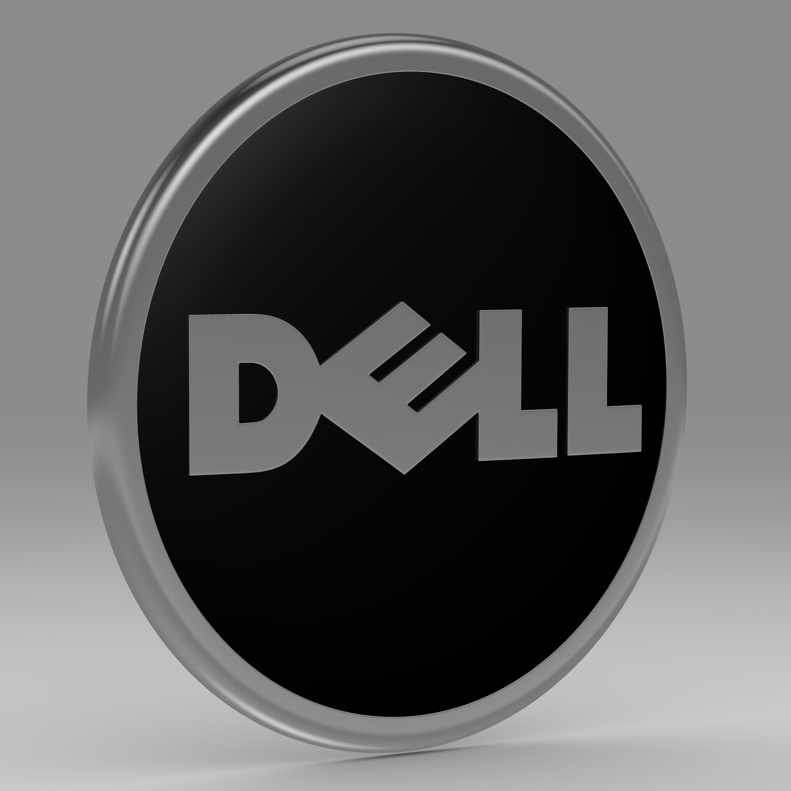OBJ file Dell logo 📞 ・3D printable model to download・Cults