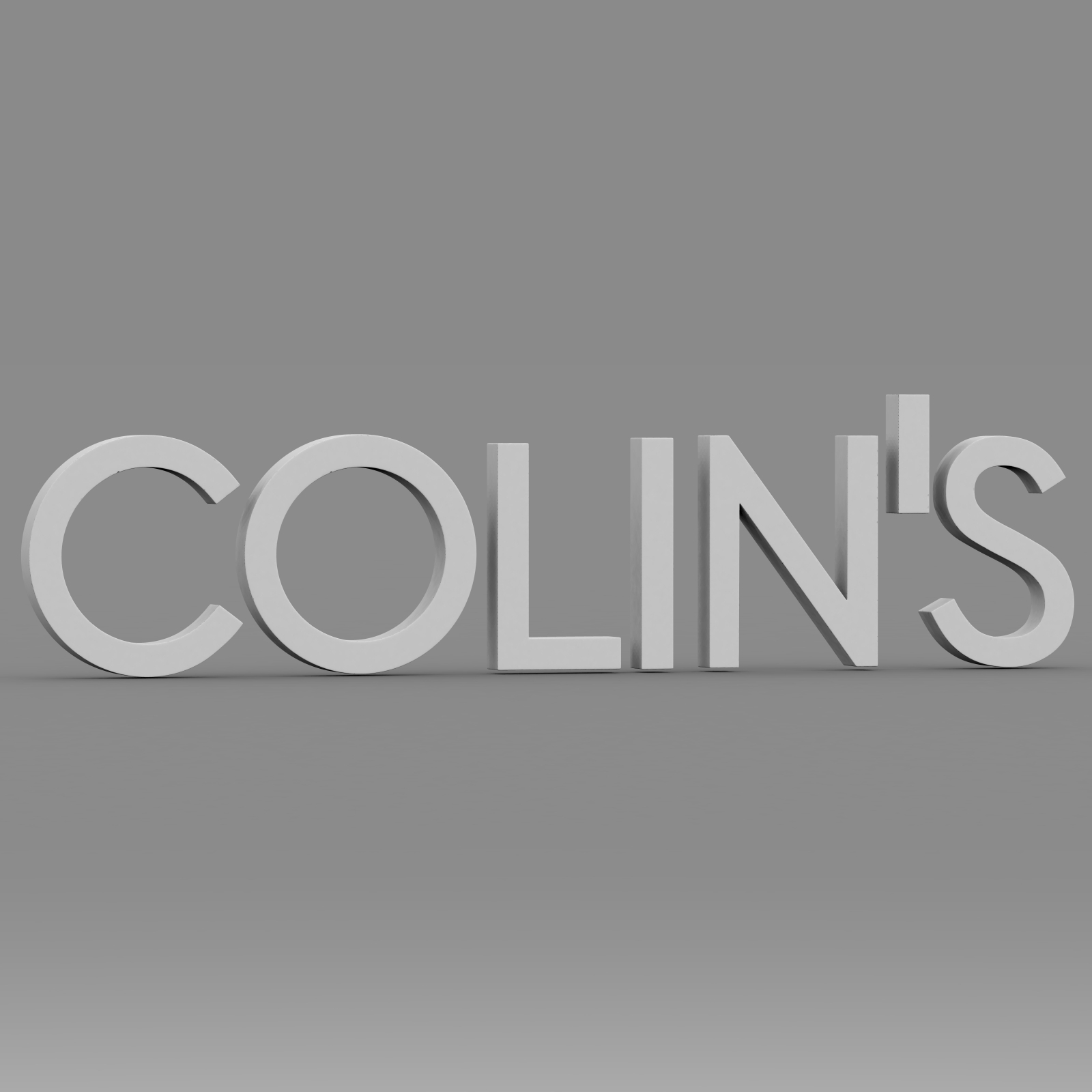 Archivo STL logo de colins 🎭 (OBJ)・Objeto imprimible en 3D para ...
