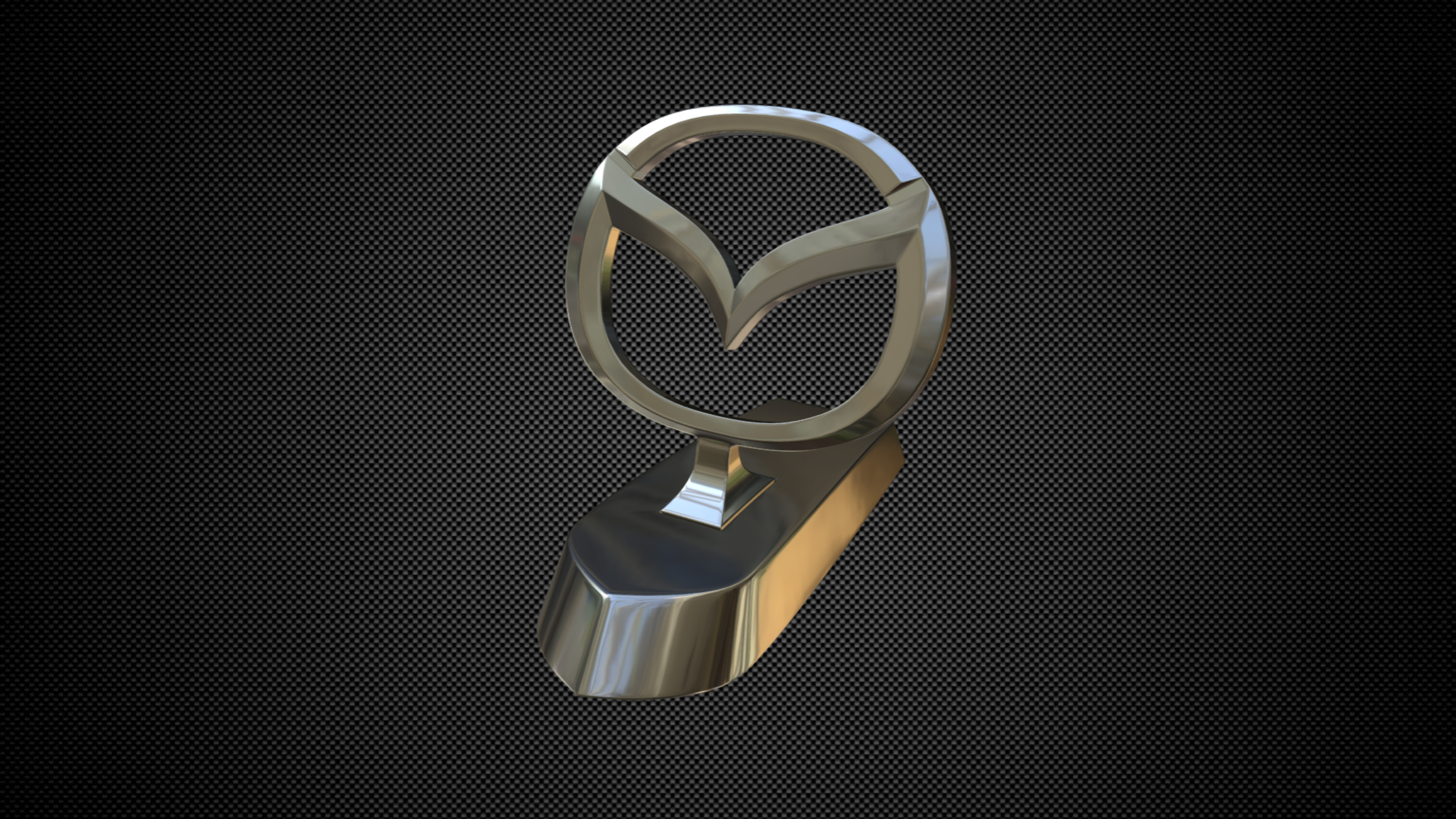 STL file mazda logo 2 🚗 (OBJ)・Model to download and 3D print・Cults