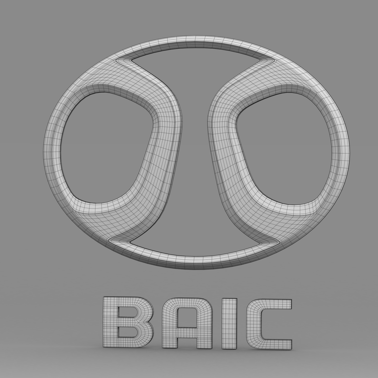 STL file baic logo 🚗 (OBJ)・3D printing template to download・Cults