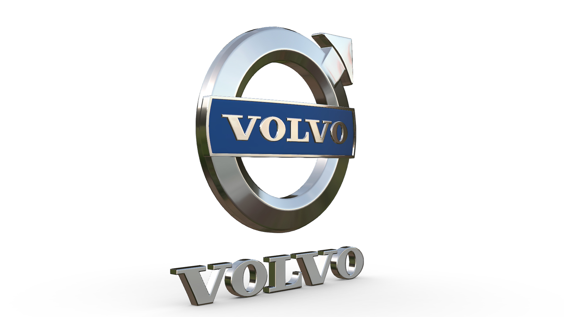 Archivo STL logo de volvo 👽 (OBJ)・Objeto de impresión 3D para descargar ...