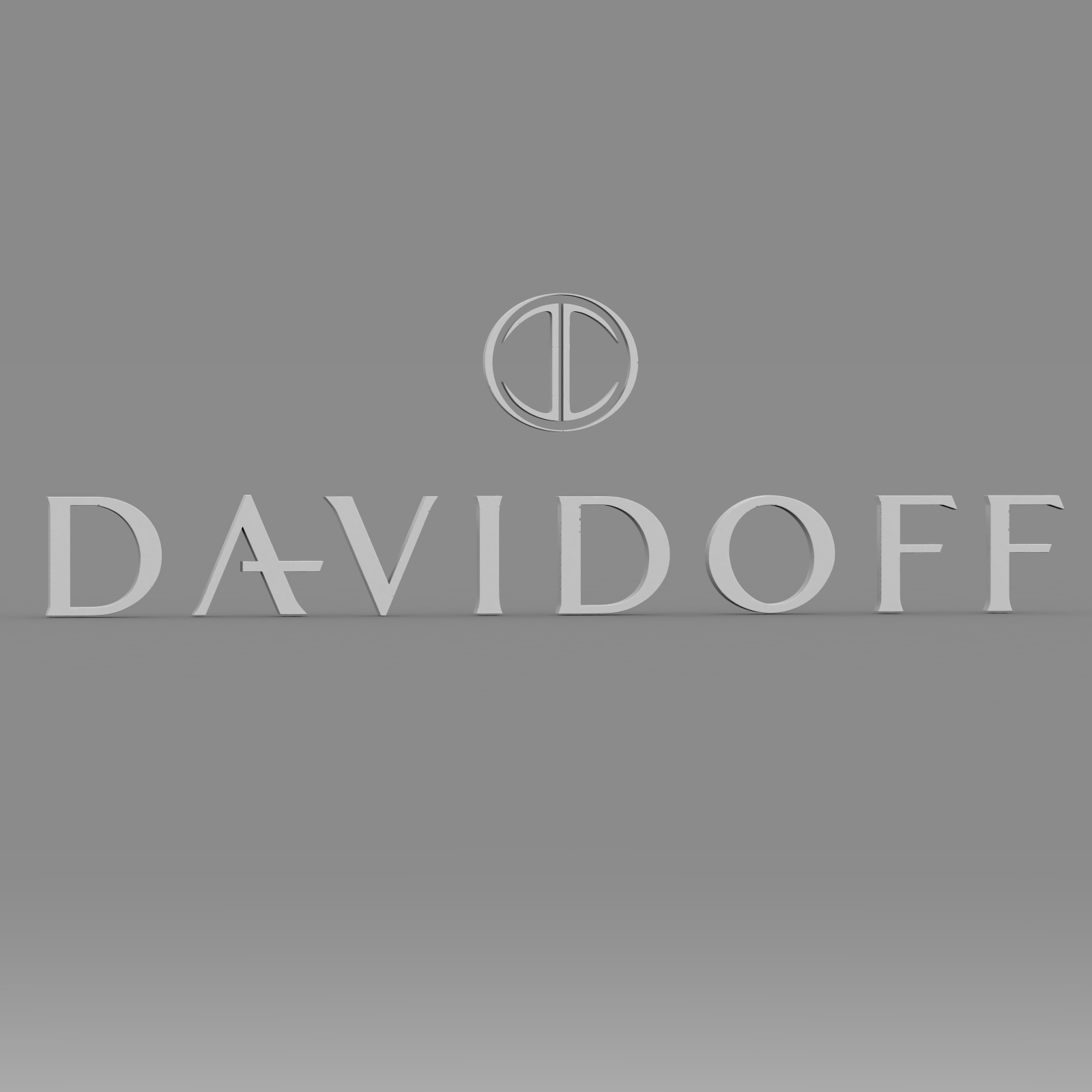 STL file davidoff logo 🎭 (OBJ)・3D print model to download・Cults