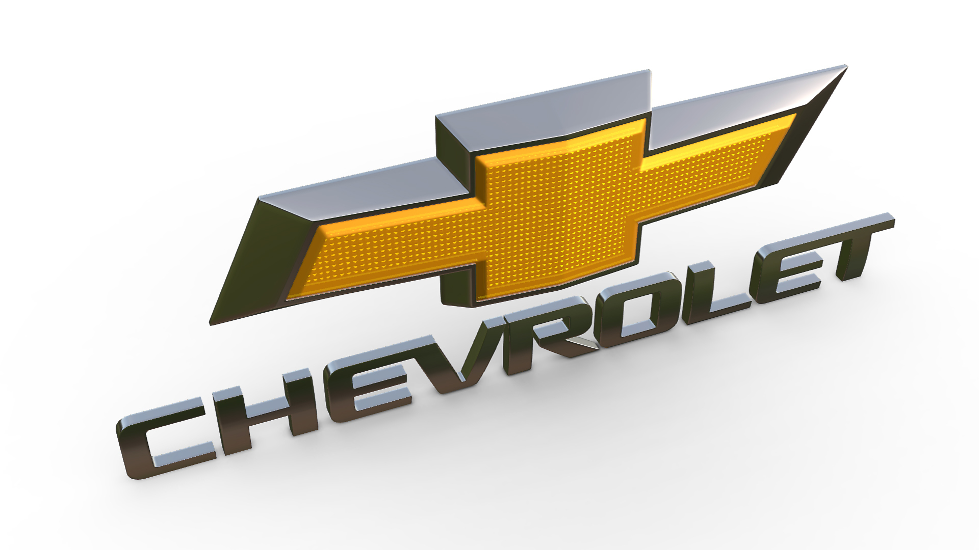 🚙 logo de chevrolet・Archivo STL para Impresión 3D・Cults