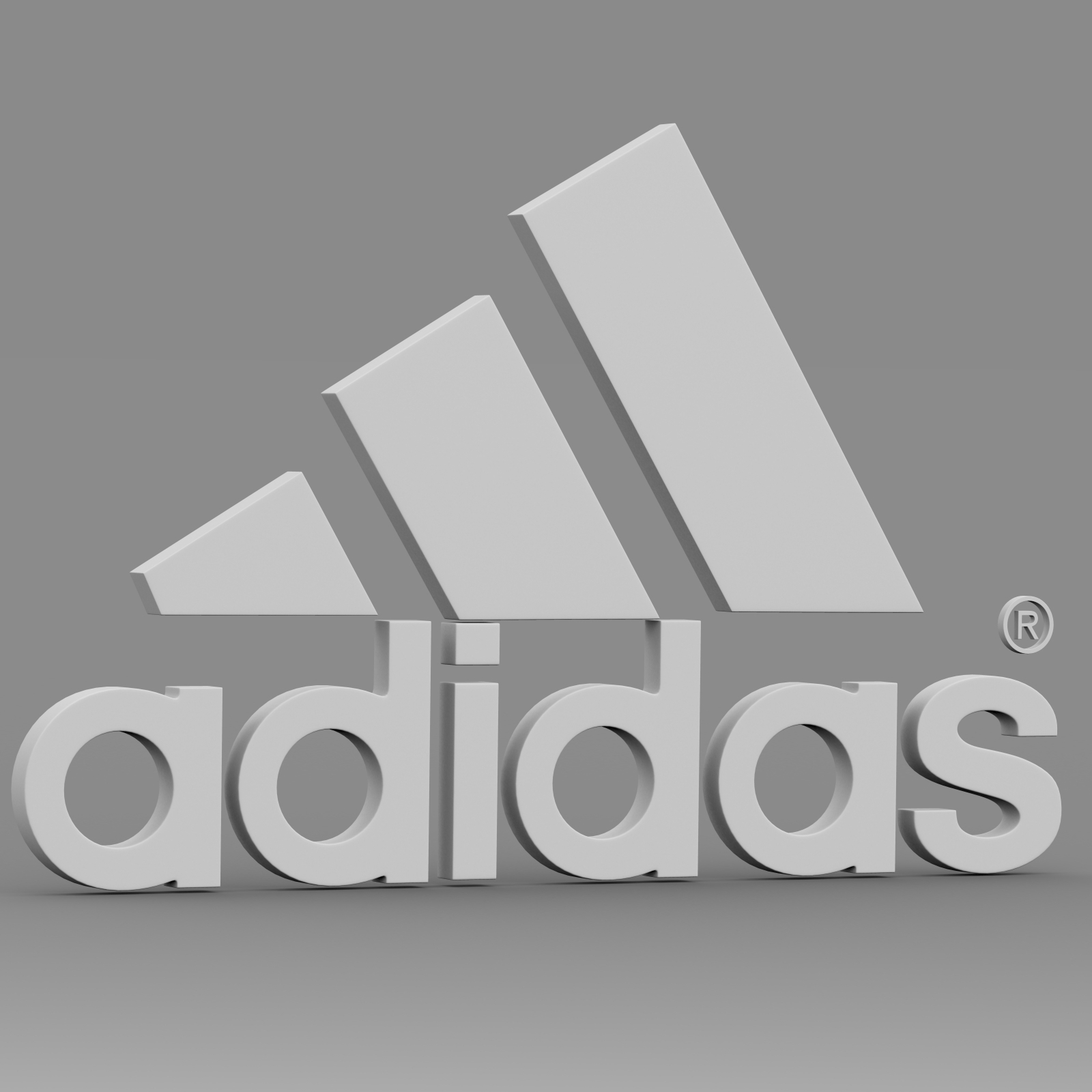 Free STL file adidas logo 🎭 (OBJ)・3D printable design to download・Cults