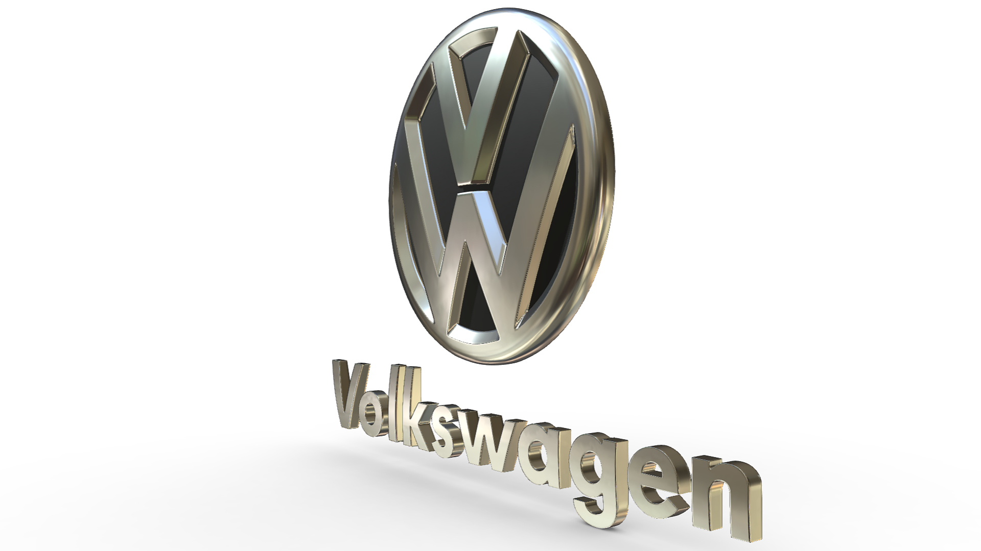 STL file volkswagen logo 🚗 (OBJ)・3D printable model to download・Cults