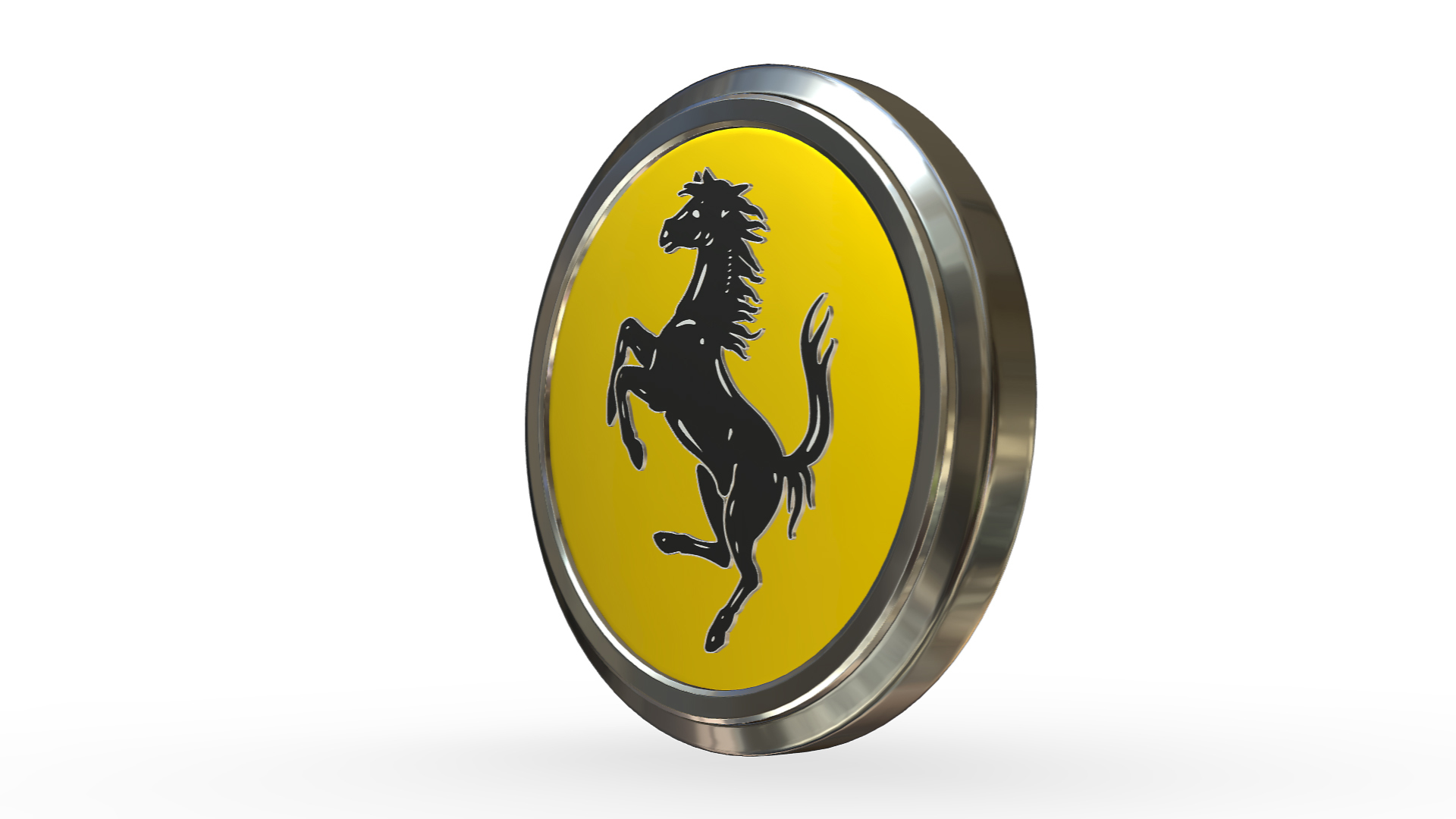 STL file ferrari logo 🚗 (OBJ)・Model to download and 3D print・Cults