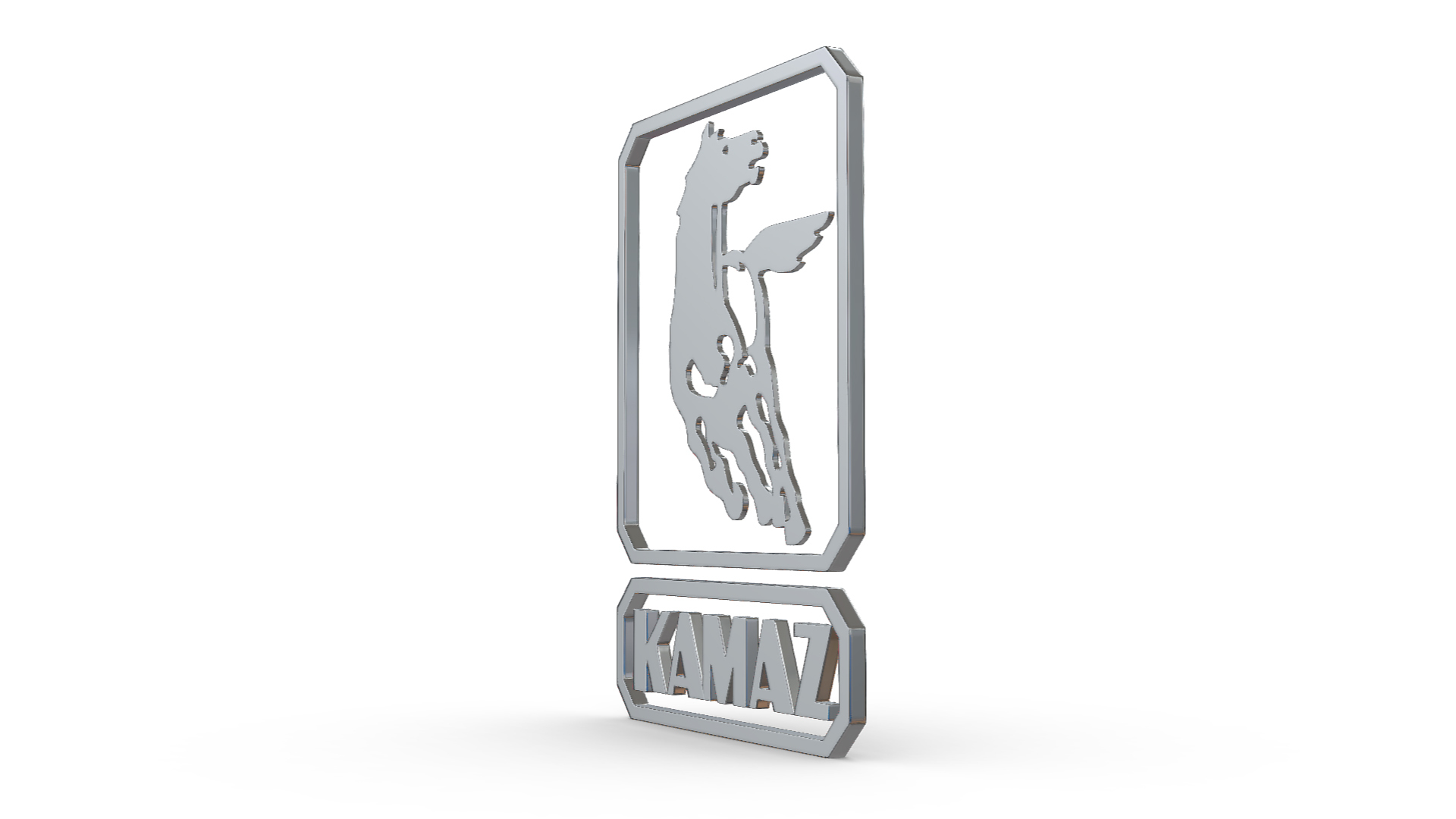 STL file kamaz logo 2 🚗 (OBJ)・3D printable design to download・Cults