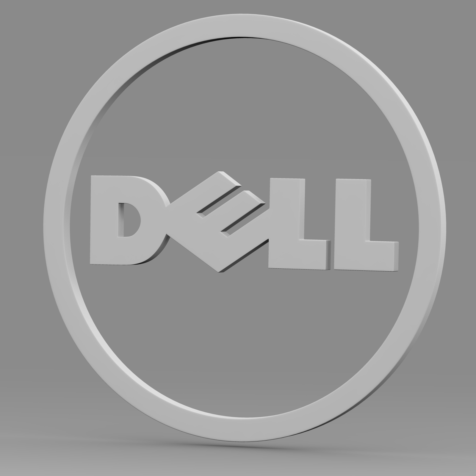 📞 Dell logo 2・ STL File for ・Cults