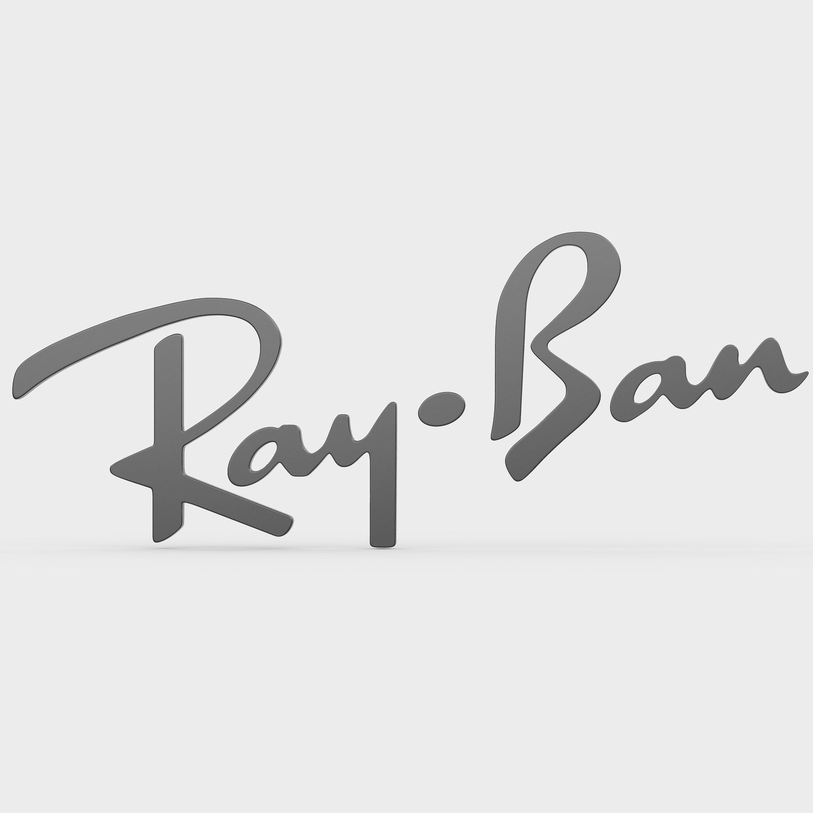Archivo STL logo de ray ban 🎭 (OBJ)・Modelo para descargar y imprimir en ...
