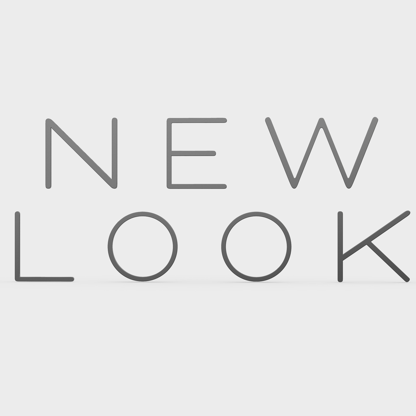 STL file new look logo 2 🆕 (OBJ)・Template to download and 3D print・Cults