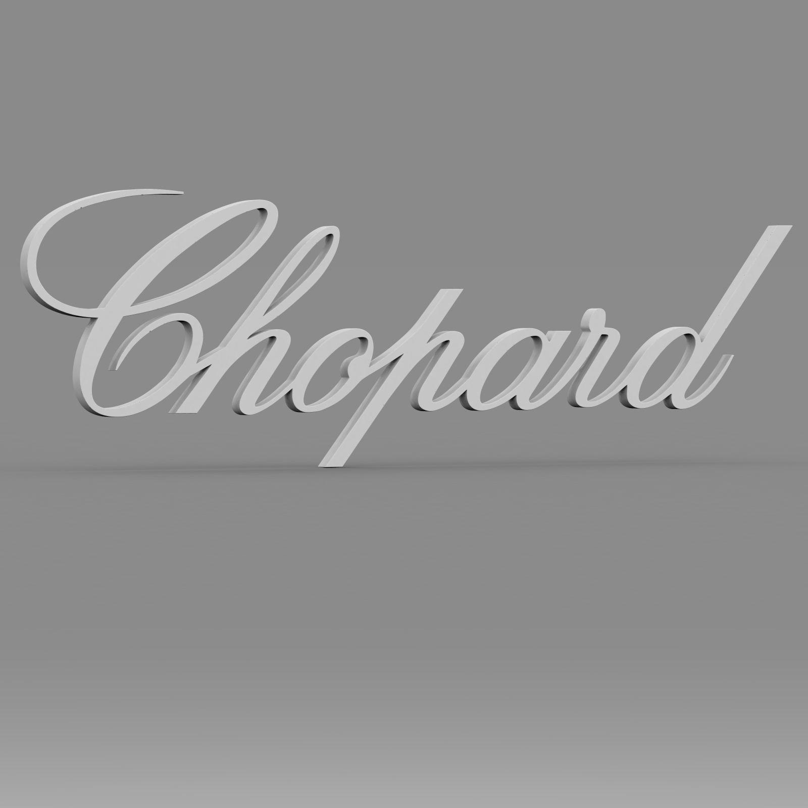 🎭 chopard logo・ STL File for ・Cults