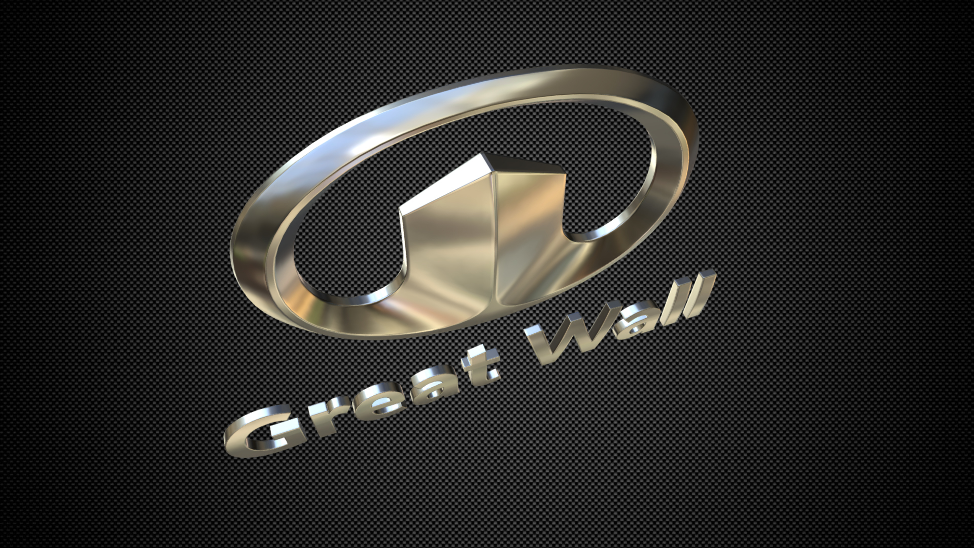 Файл STL great wall logo 🚗 (OBJ)・3D-печатная модель для загрузки・Cults