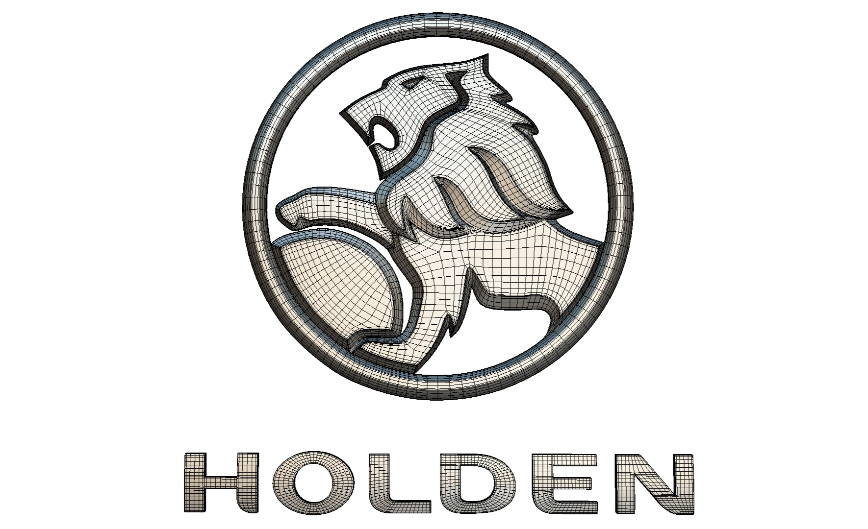 🚗 holden logo・ STL File for ・Cults