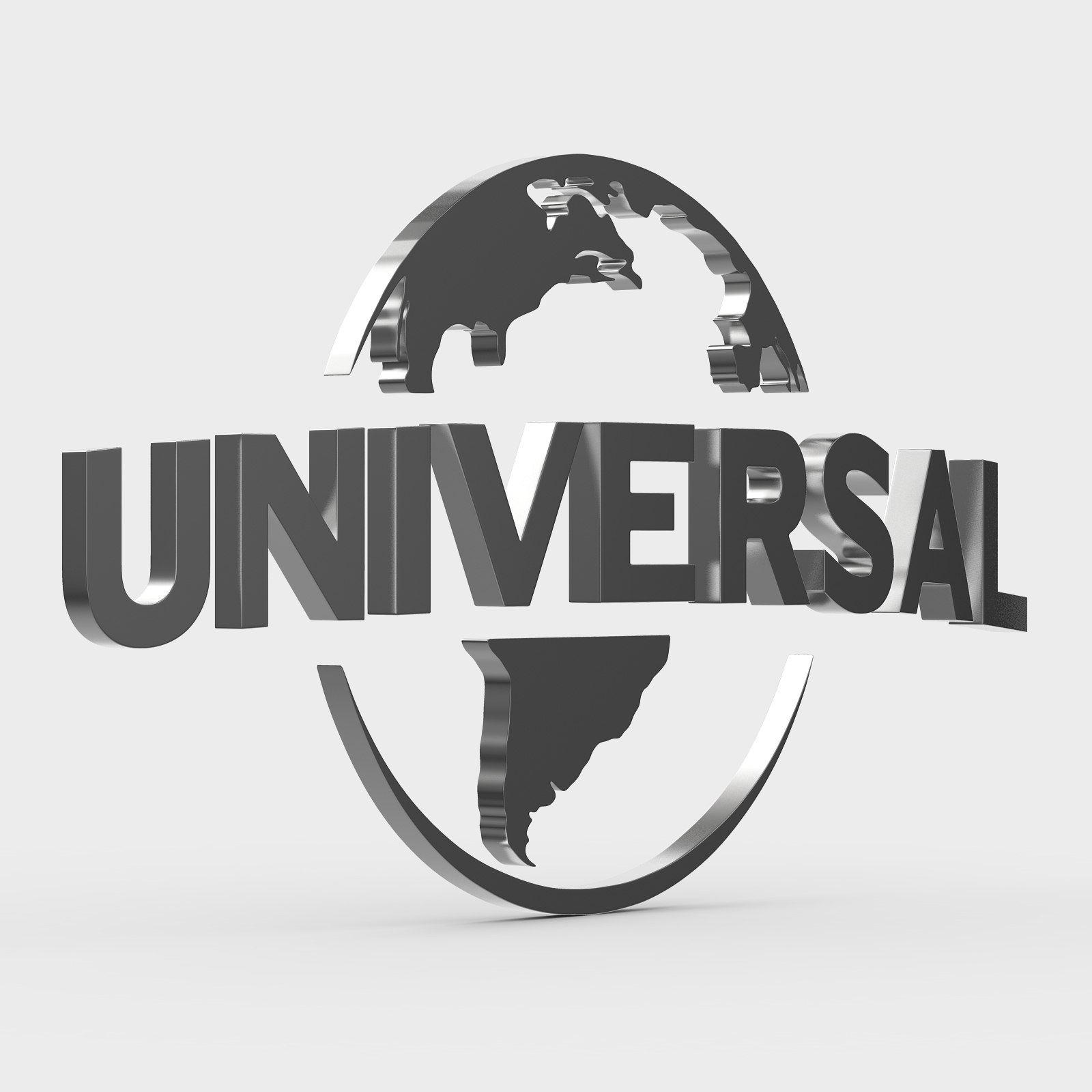 STL file universal logo 📽️ (OBJ)・3D printable model to download・Cults