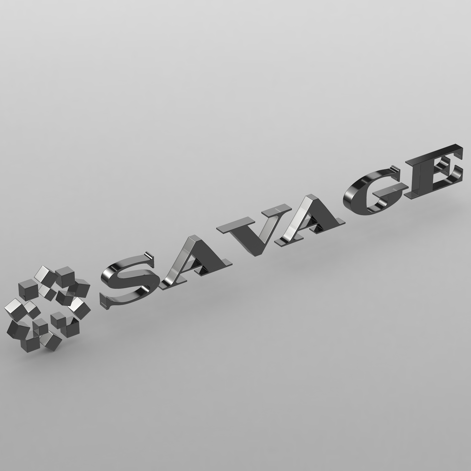 STL file savage logo 🎭 (OBJ)・3D print design to download・Cults