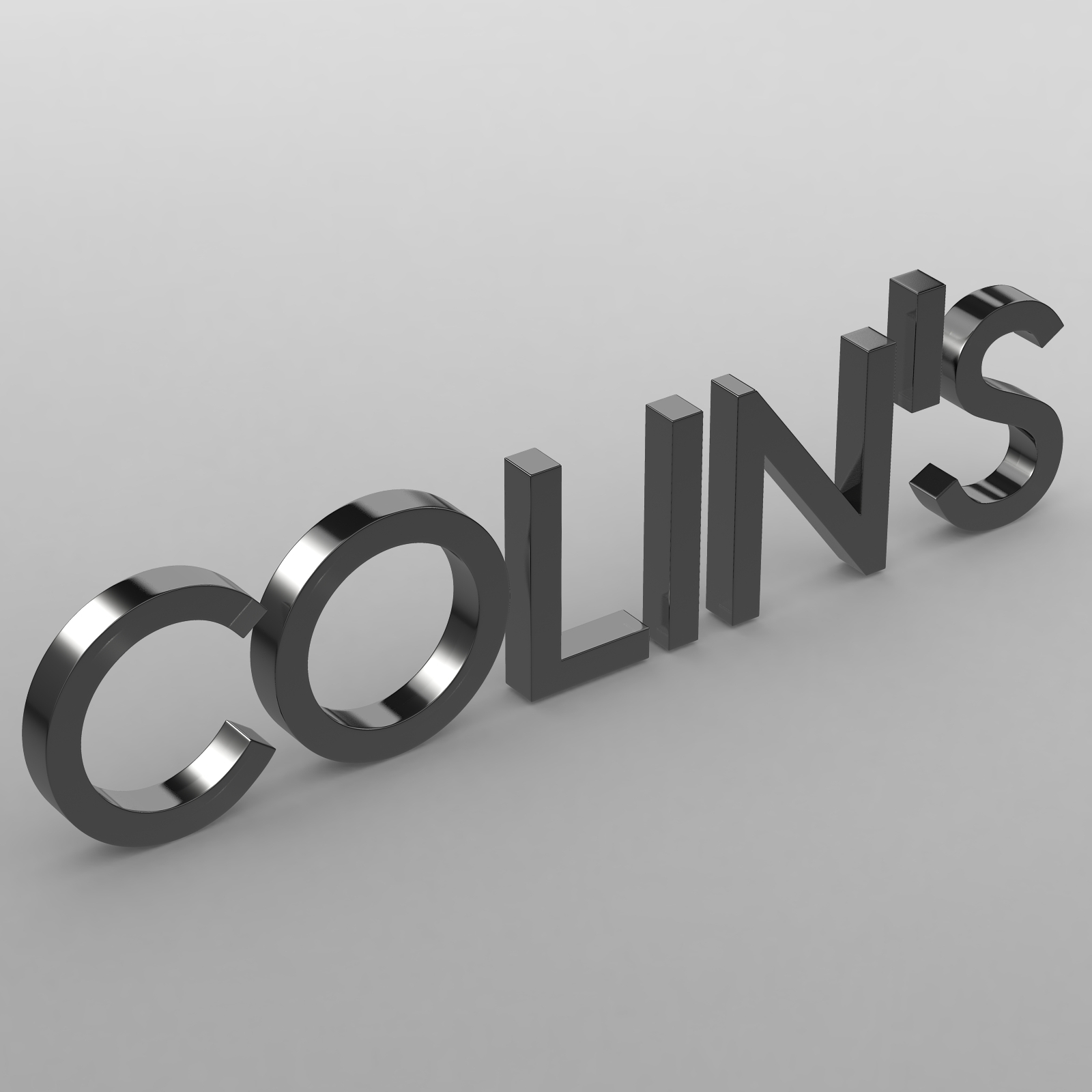 Archivo STL logo de colins 🎭 (OBJ)・Objeto imprimible en 3D para ...