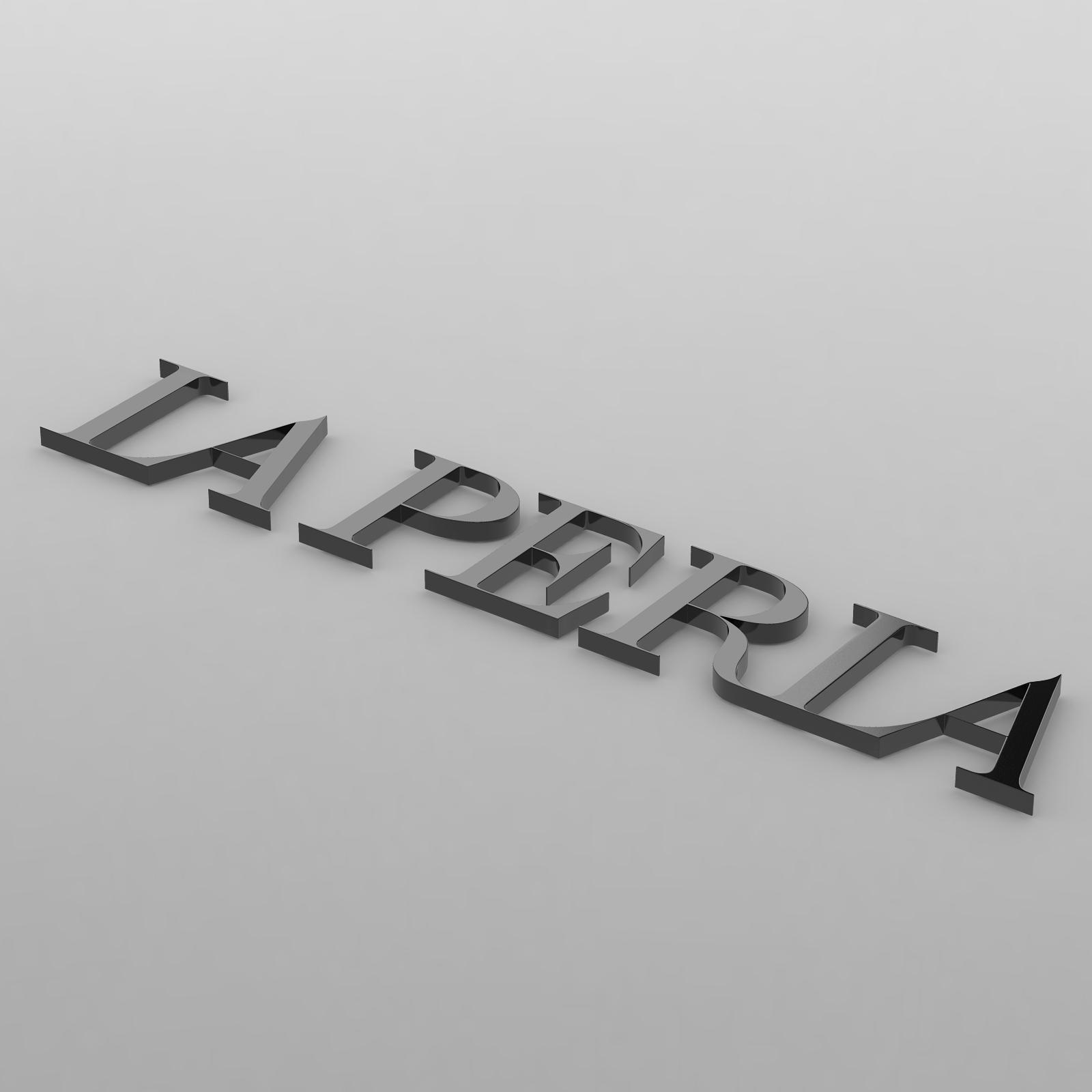 STL file la perla logo 🎭 (OBJ)・3D printable model to download・Cults