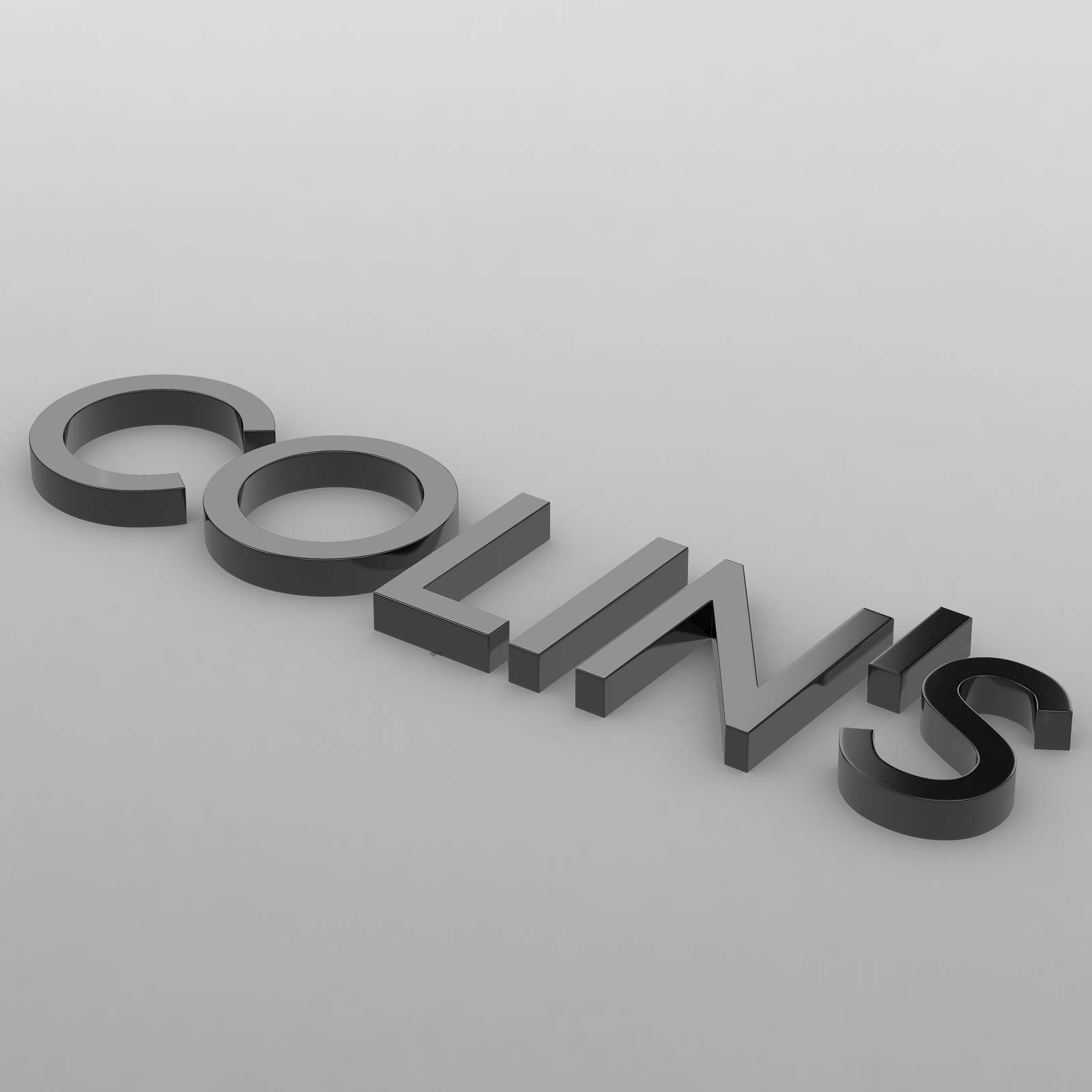 Archivo STL logo de colins 🎭 (OBJ)・Objeto imprimible en 3D para ...
