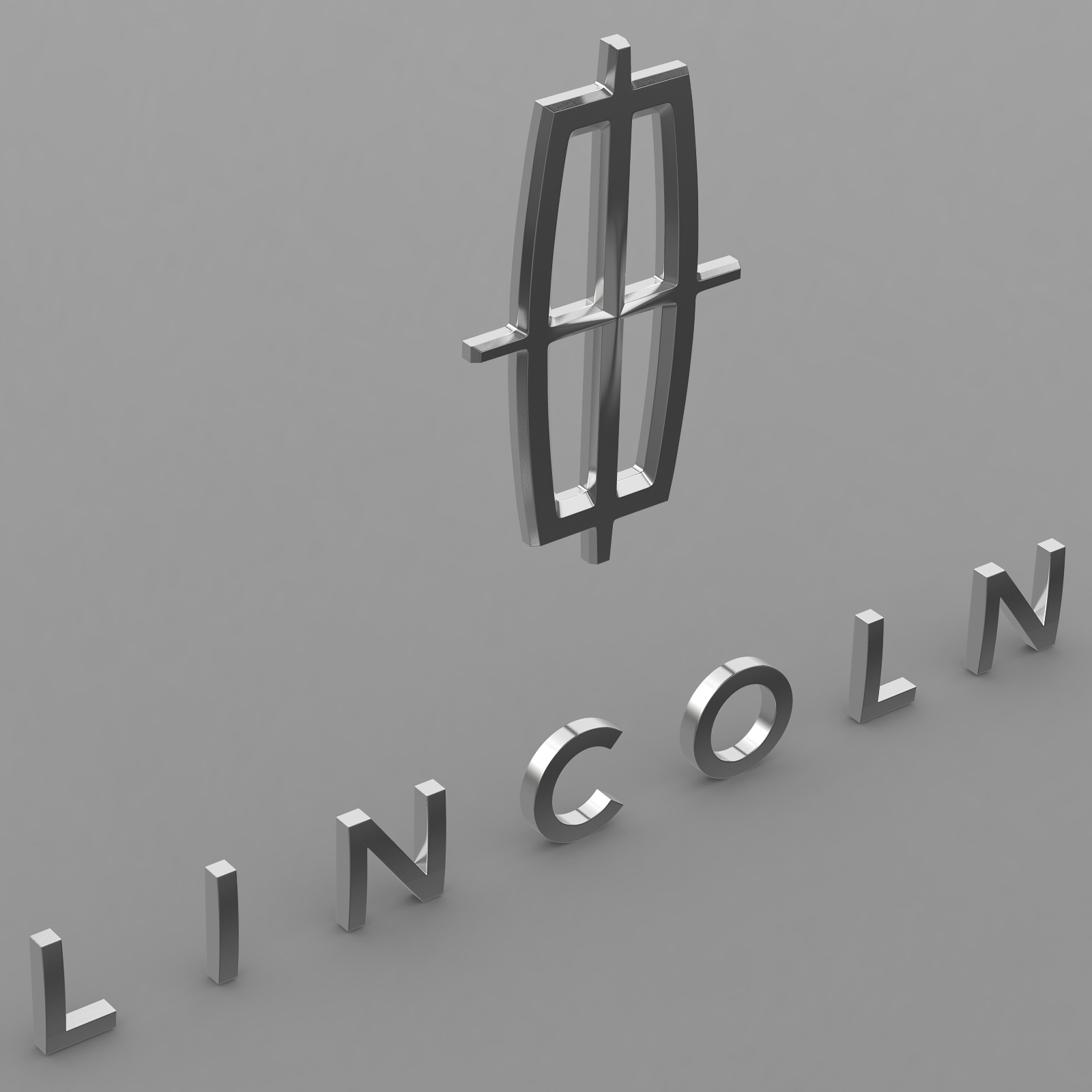 🚗 lincoln logo・ STL File for ・Cults