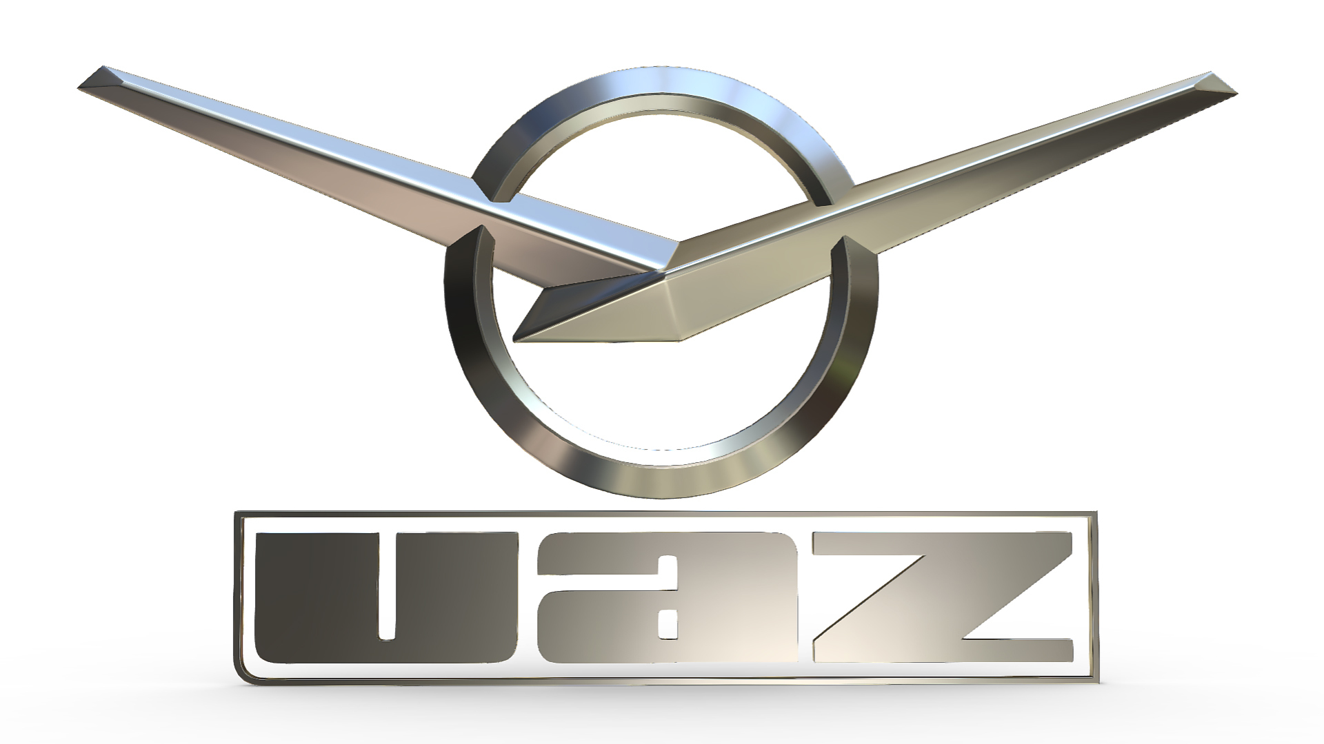 STL file uaz logo 🚗 (OBJ)・Design to download and 3D print・Cults