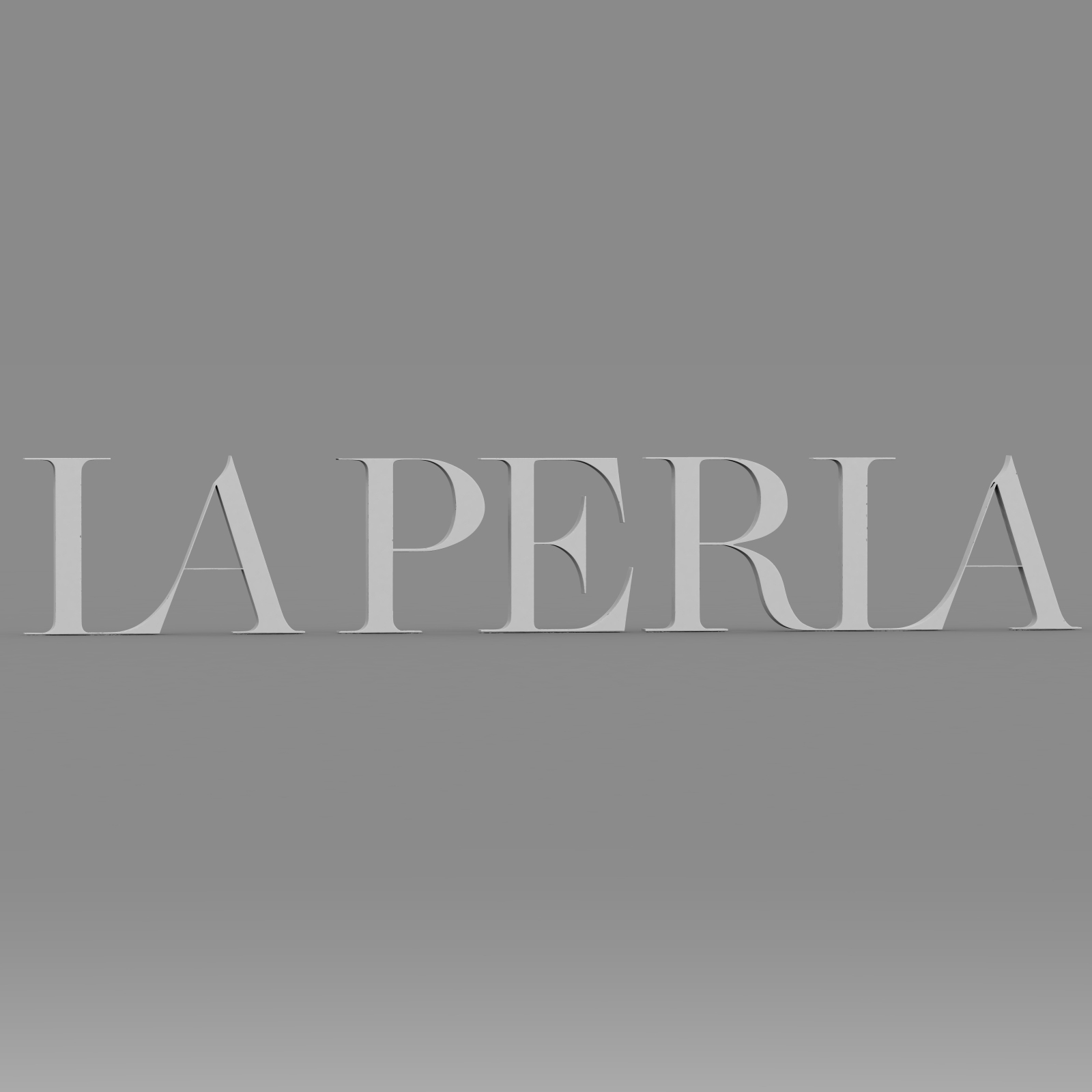 STL file la perla logo 🎭 (OBJ)・3D printable model to download・Cults