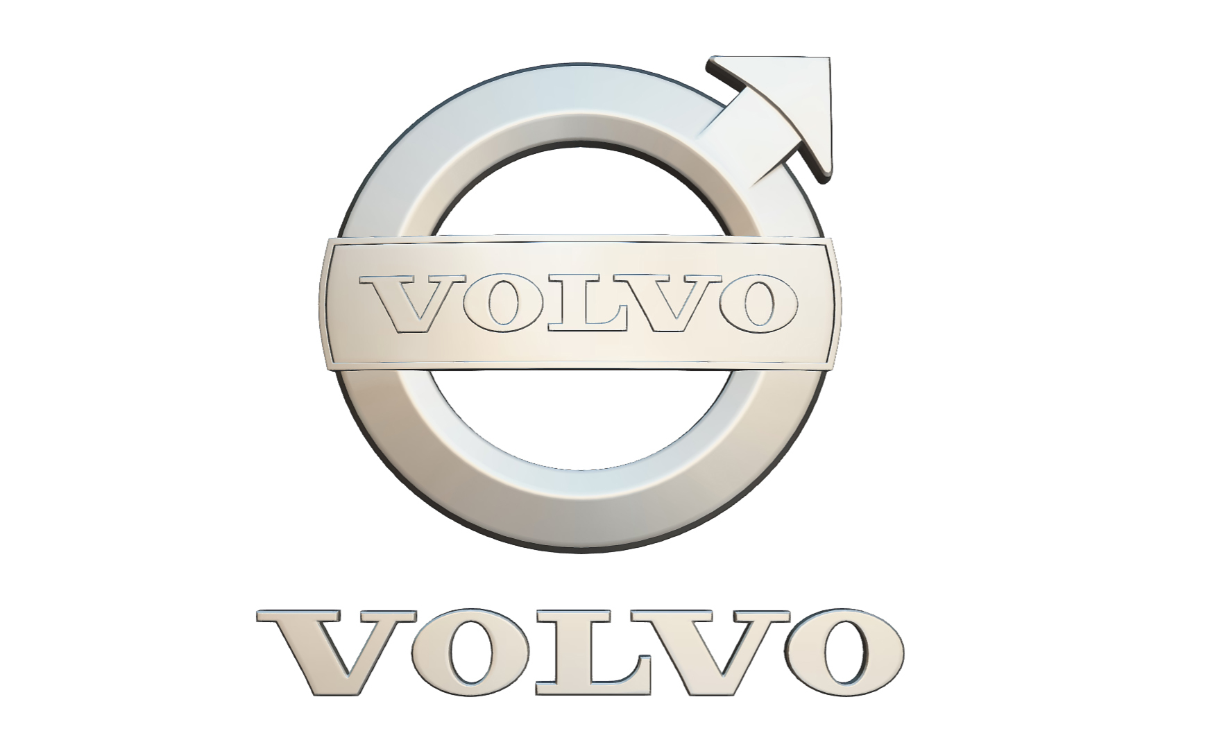 Archivo STL logo de volvo 👽 (OBJ)・Objeto de impresión 3D para descargar ...
