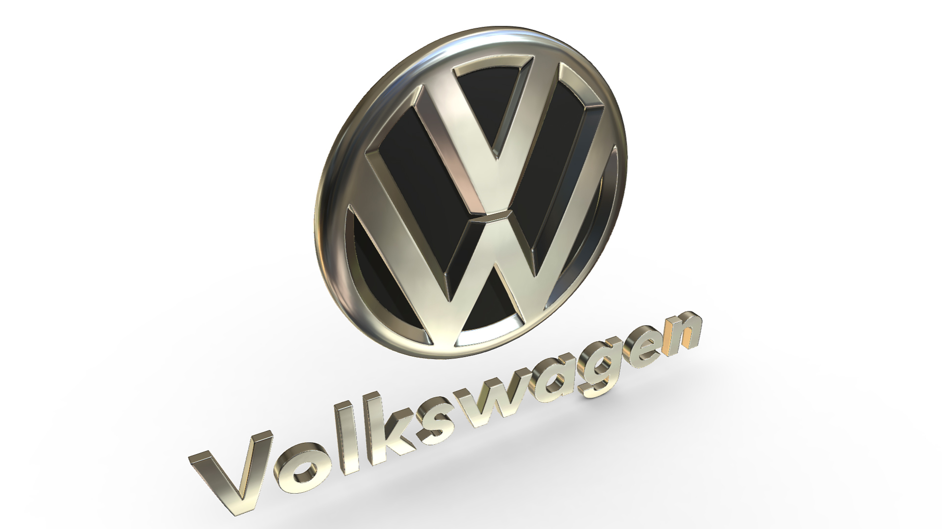 STL file volkswagen logo 🚗 (OBJ)・3D printable model to download・Cults