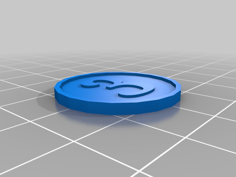 💰 Coins for Board Games・Free STL File for ・Cults