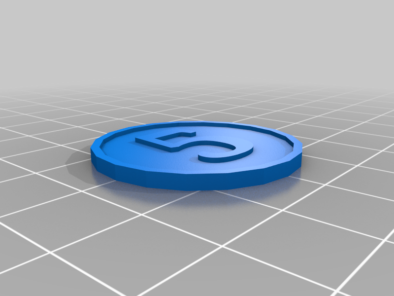💰 Coins for Board Games・Free STL File for ・Cults