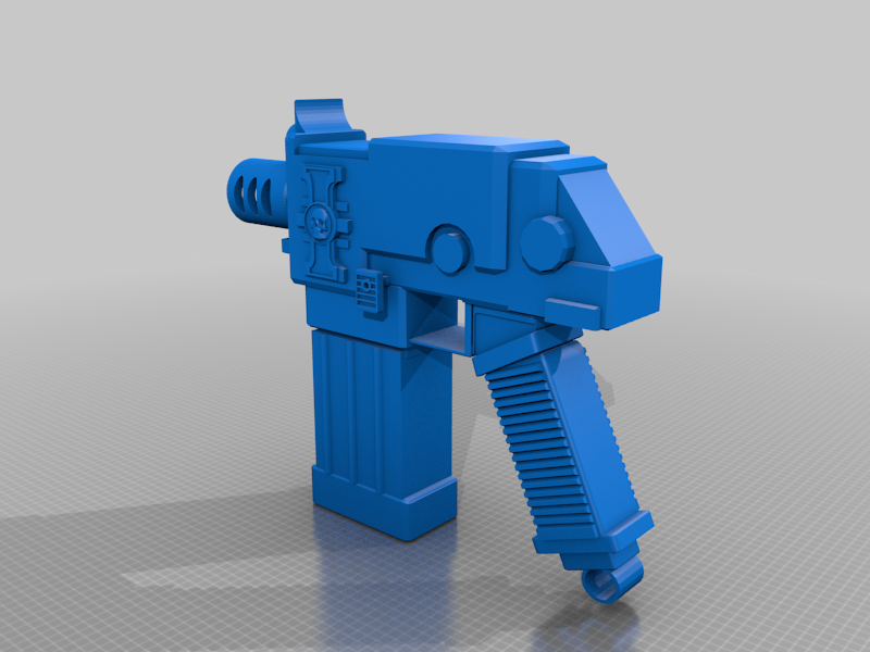 🔩 FHW: Jupiter Pattern Bolt Pistol basic (cosplay)・Free 3D File for ・Cults