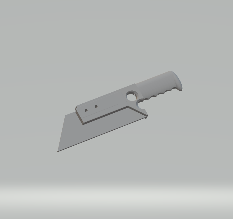 🪒 FHW: DiResta Razor Chief's knife・Free 3D File for ・Cults