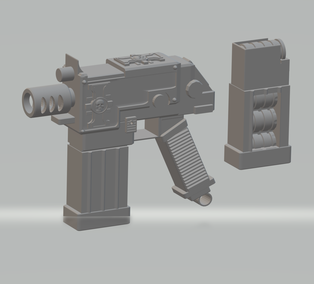 🔩 FHW: Jupiter Pattern Bolt Pistol basic (cosplay)・Free 3D File for ・Cults