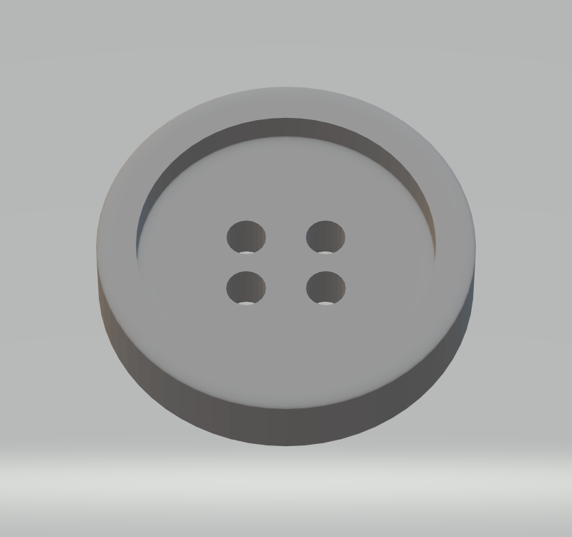 Free 3D file FHW :Simple clothing button 🎭 ・3D printable model to ...