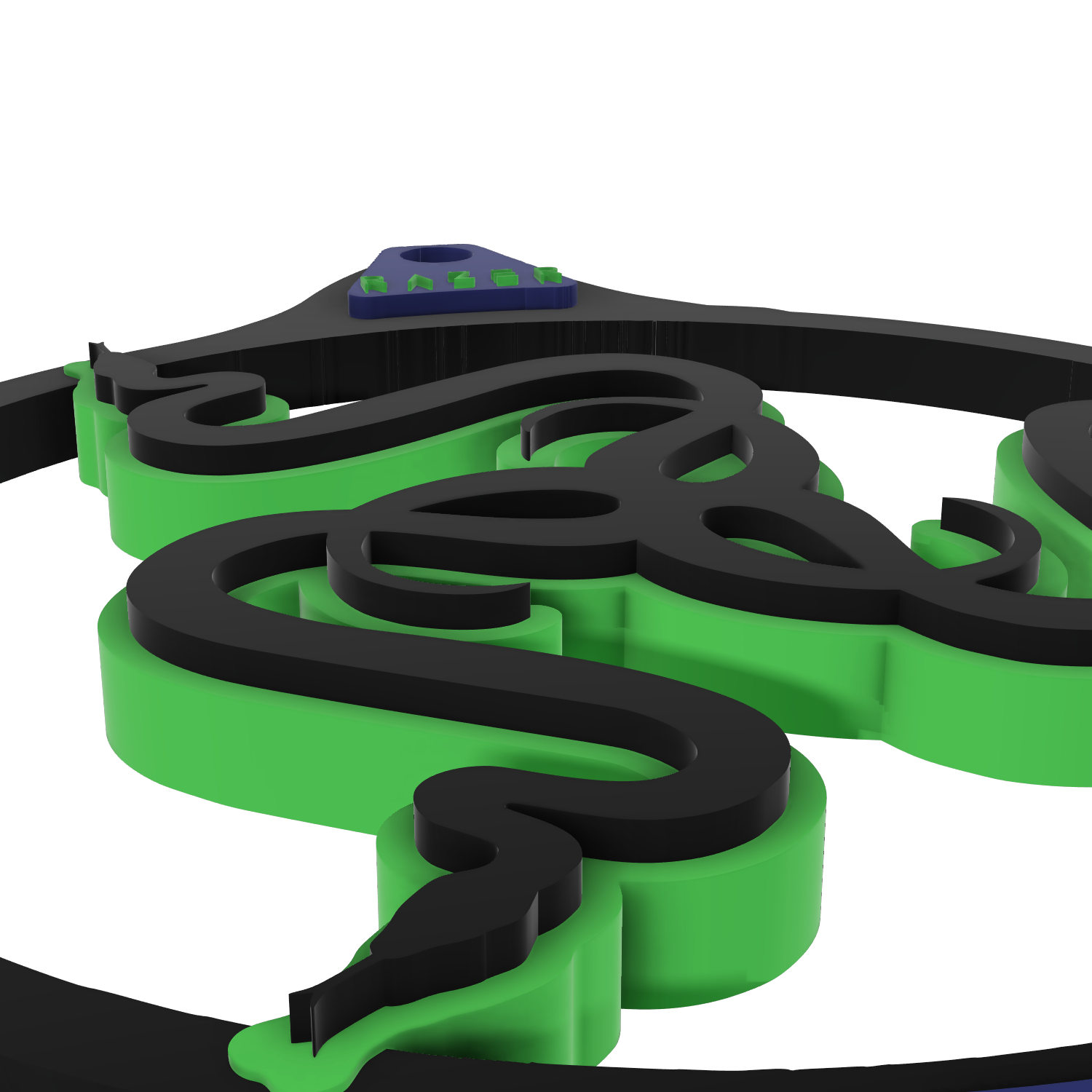 STL file Razer Fan Grille 👽 ・3D printing template to download・Cults