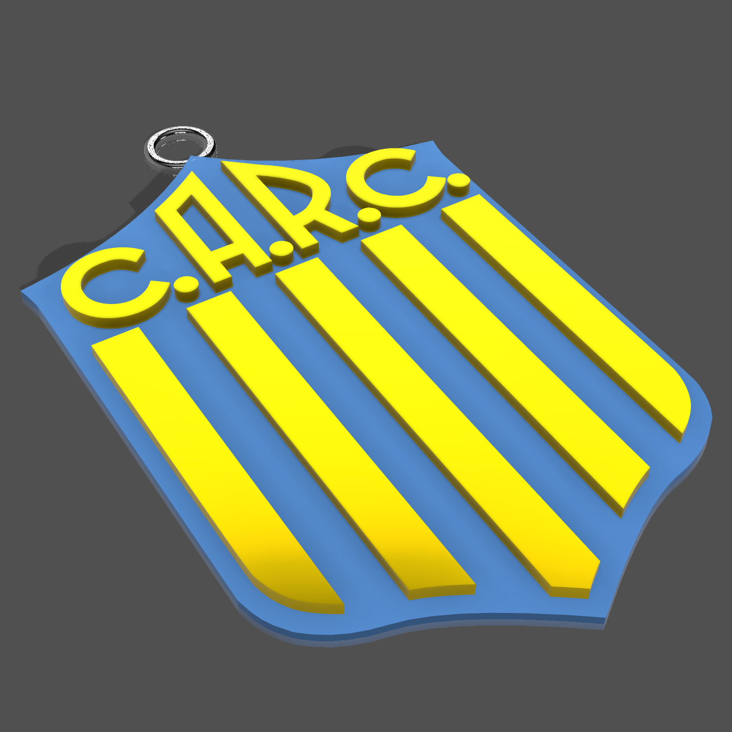 STL file Key ring CARC 🔑 ・3D printable model to download・Cults