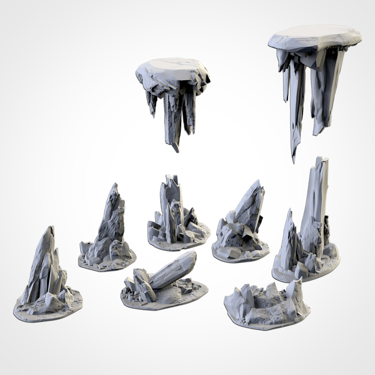3D file ROCKY TERRAIN 👽 ・3D printer design to download・Cults