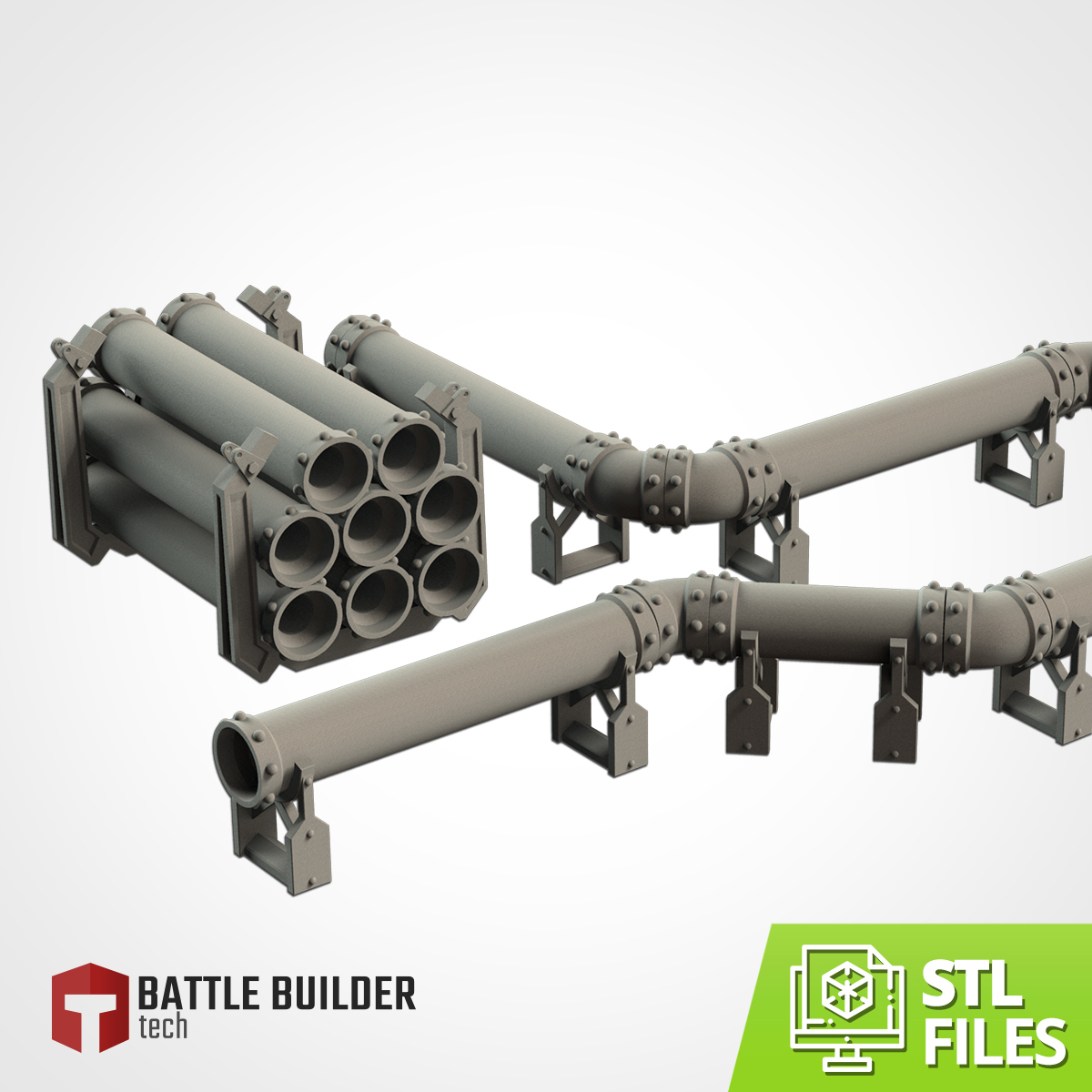 STL file PIPES 👽 ・3D printable model to download・Cults