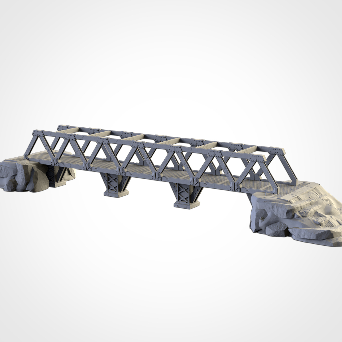 STL file Metallic Bridges 👹・3D print object to download・Cults