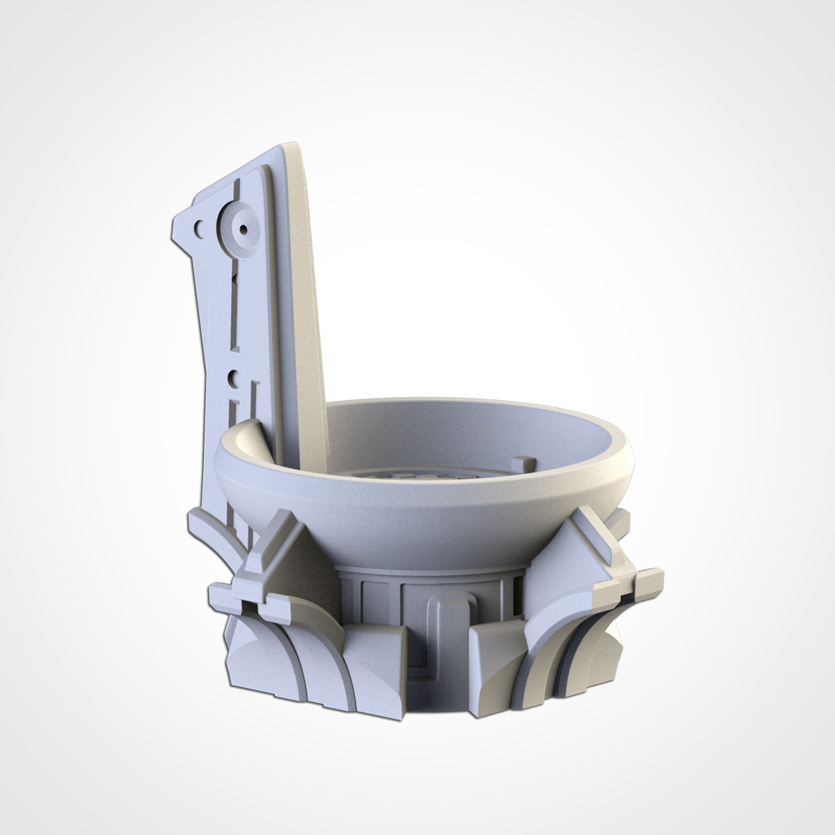 🤖 XENOS BUILDINGS 03・ 3D File for ・Cults