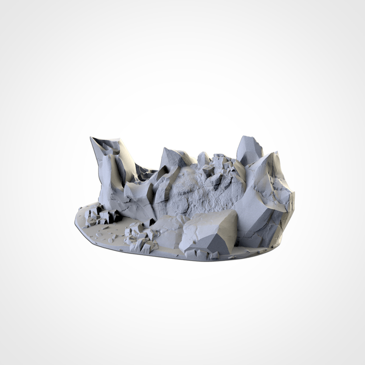 3D file ROCKY TERRAIN 👽 ・3D printer design to download・Cults