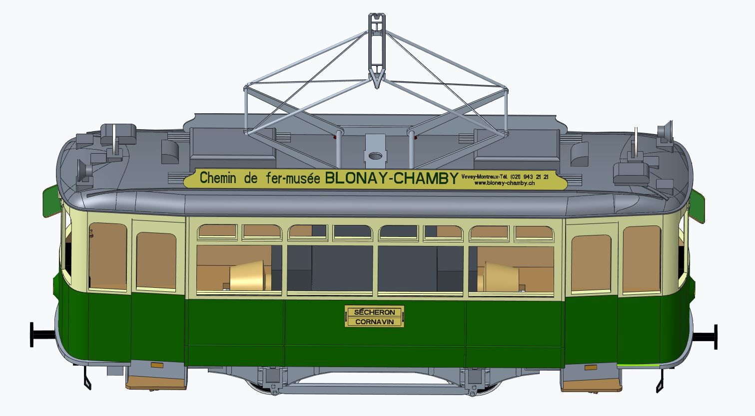 STL file Tram 125 CGTE HOm 🚋 ・3D printer model to download・Cults