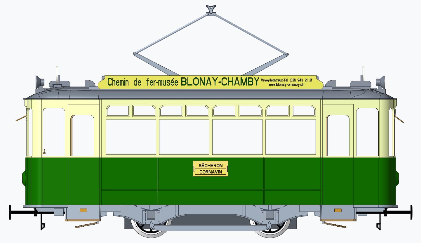 🚋 Tram 125 CGTE HOm・ STL File for ・Cults