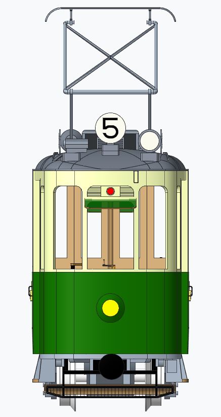 STL file Tram 125 CGTE HOm 🚋 ・3D printer model to download・Cults