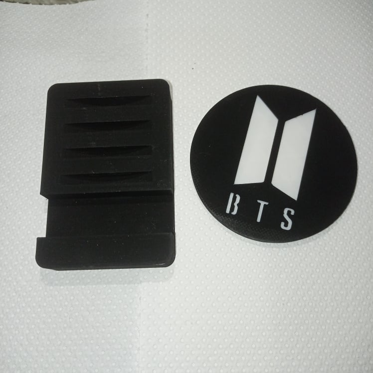 📞 BTS Phone Stand・ STL File for ・Cults