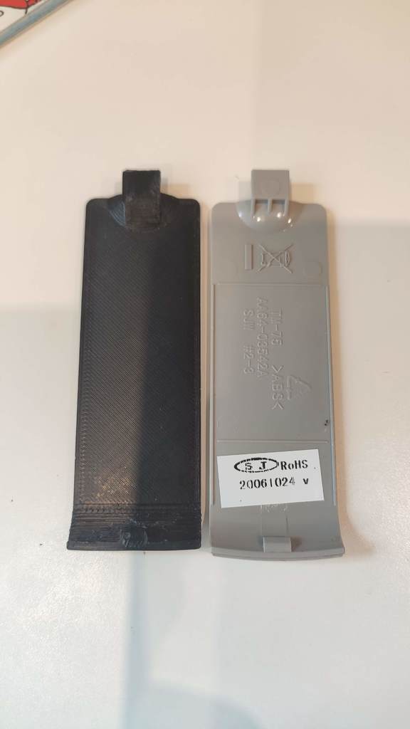 🔋 Battery cover for samsung remote・Archivo 3D Gratis para ・Cults
