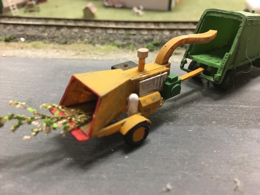 🪵 ho scale wood chipper・Free 3D File for ・Cults