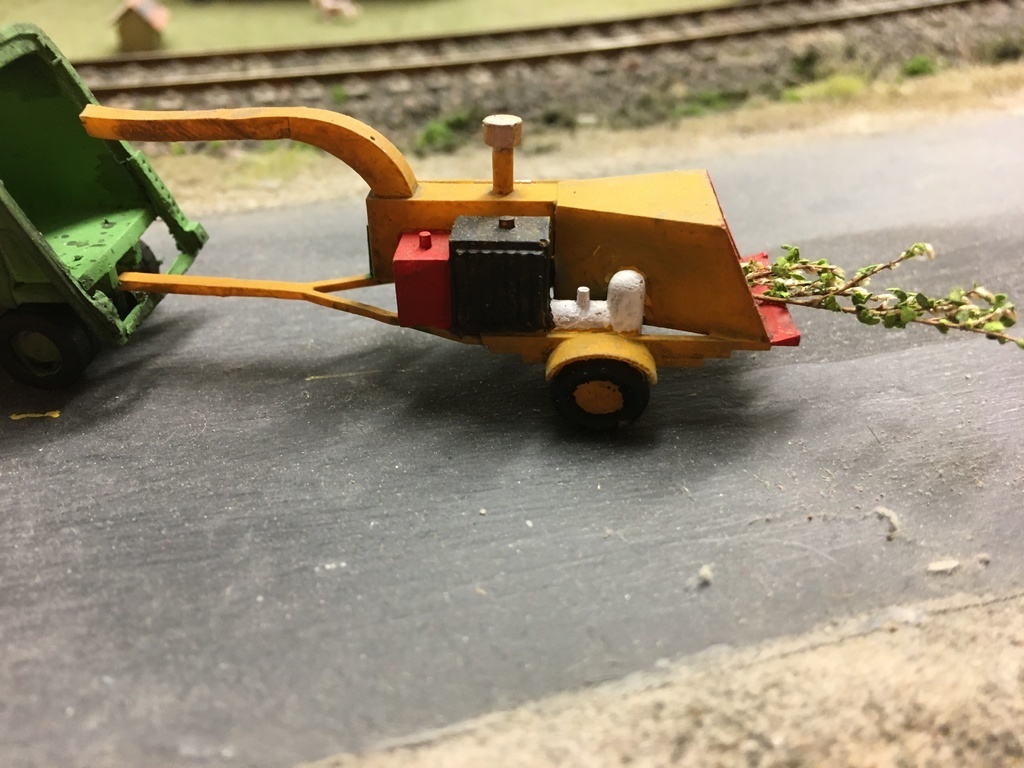 🪵 ho scale wood chipper・Free 3D File for ・Cults