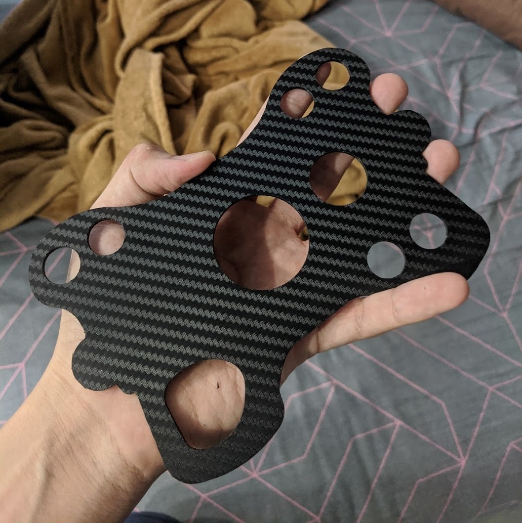 🛞 Thrustmaster T300 GTE Front Button Plate・ STL File for ・Cults