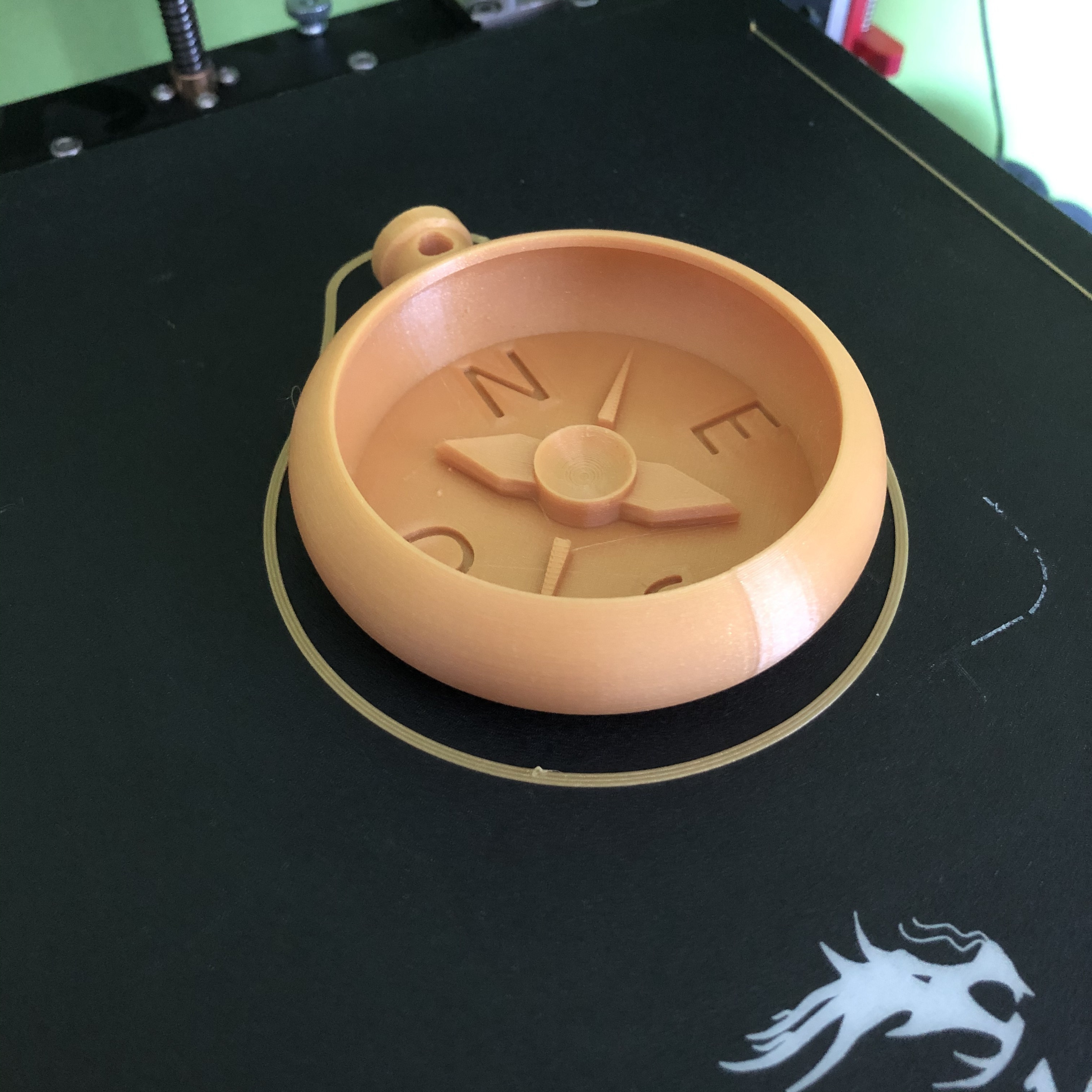 🧭 Compass Loopy・Free STL File for ・Cults